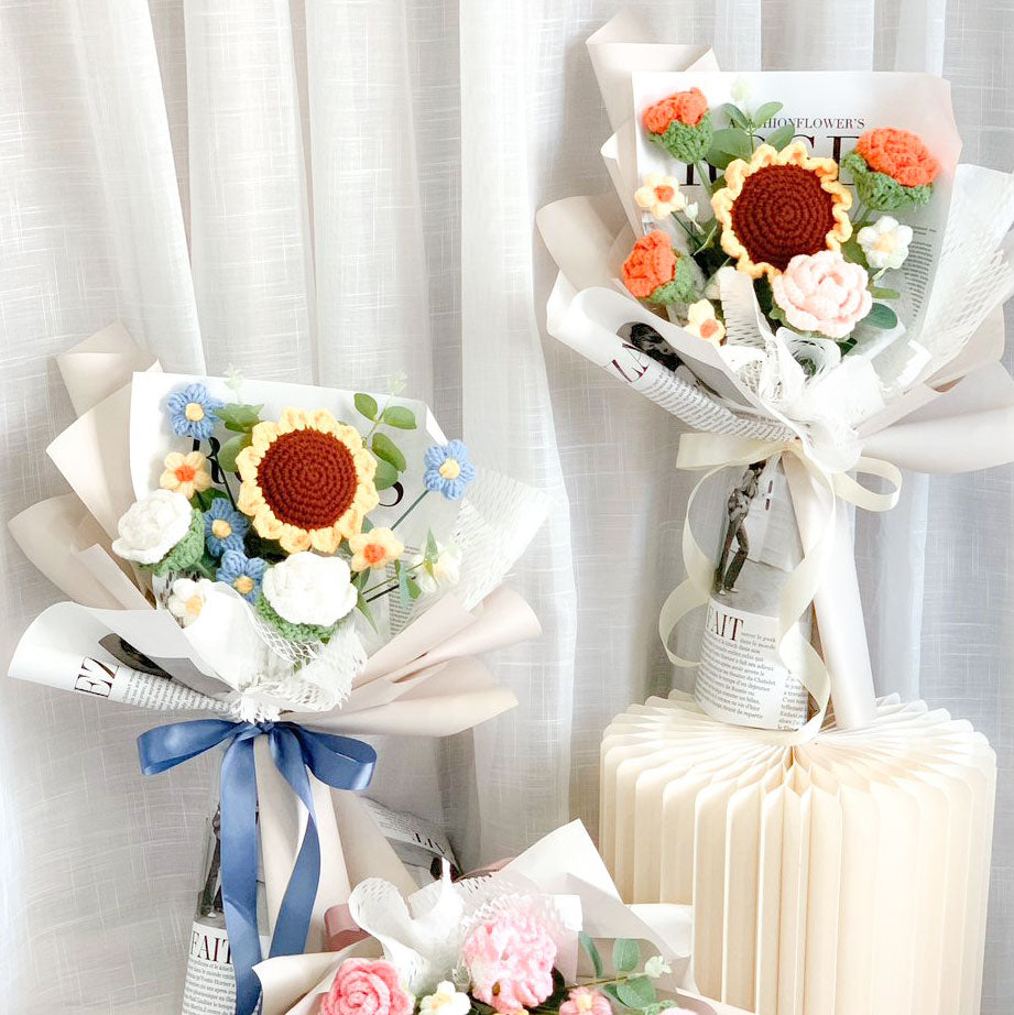 Knitted Flowers – Solflora